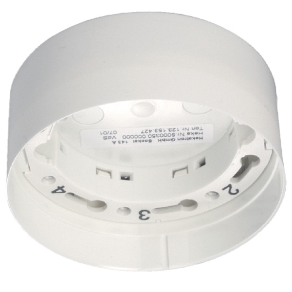 Montagesockel Hekatron 143 A für Rauchschalter Hekatron ORS 142, ORS 142 MC, TDS 247 / Art.-Nr ...